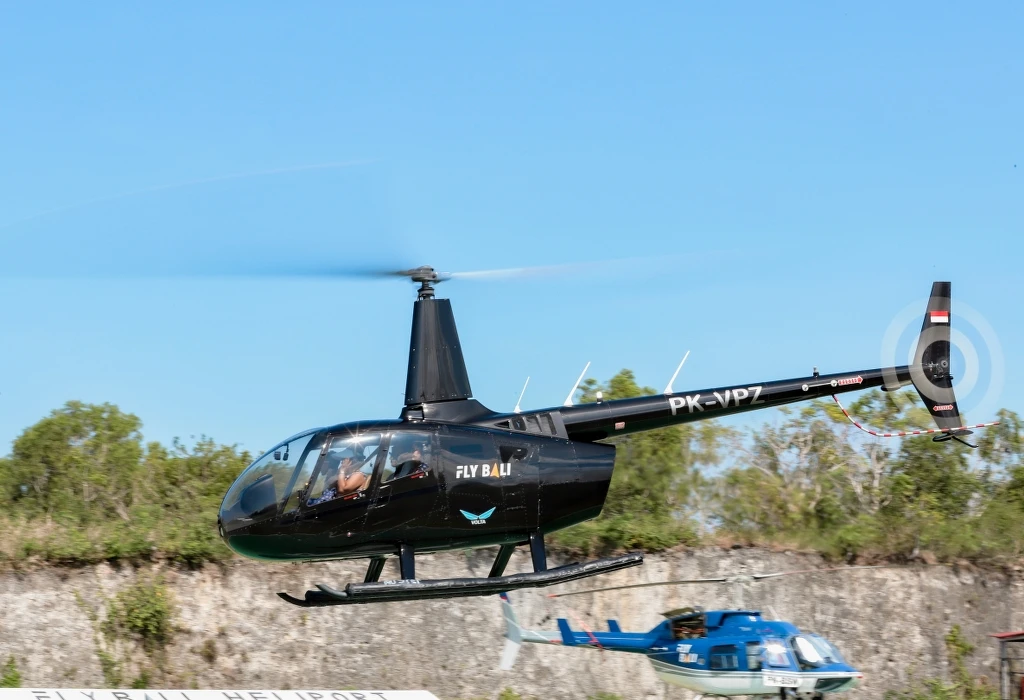 Helicopter Transfer Gili Islands