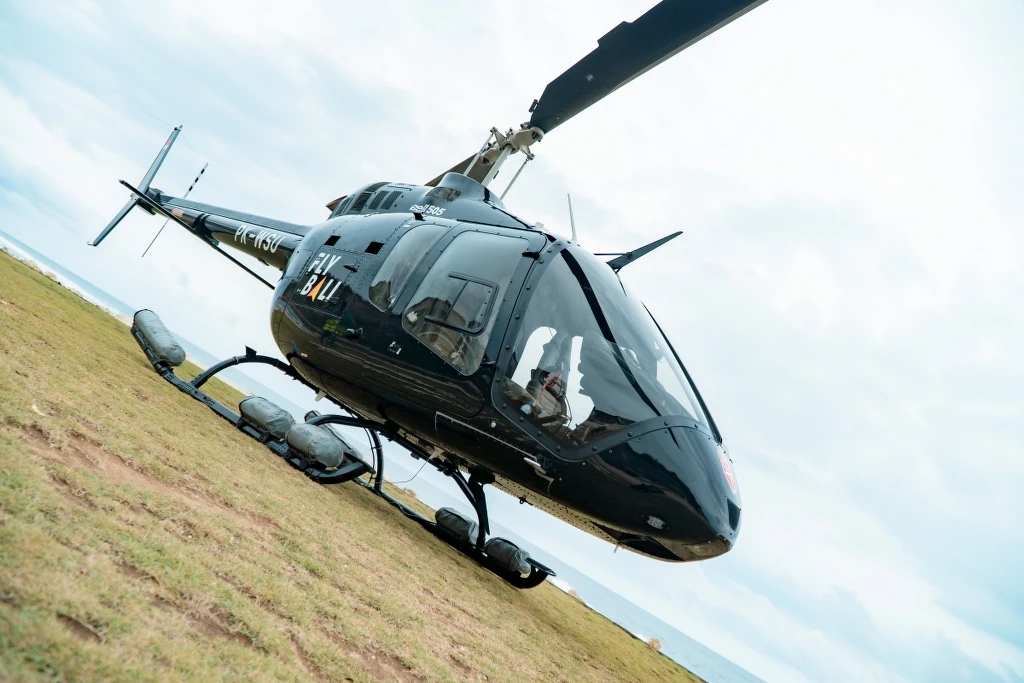 Helicopter transfer Ubud - Nusa Penida